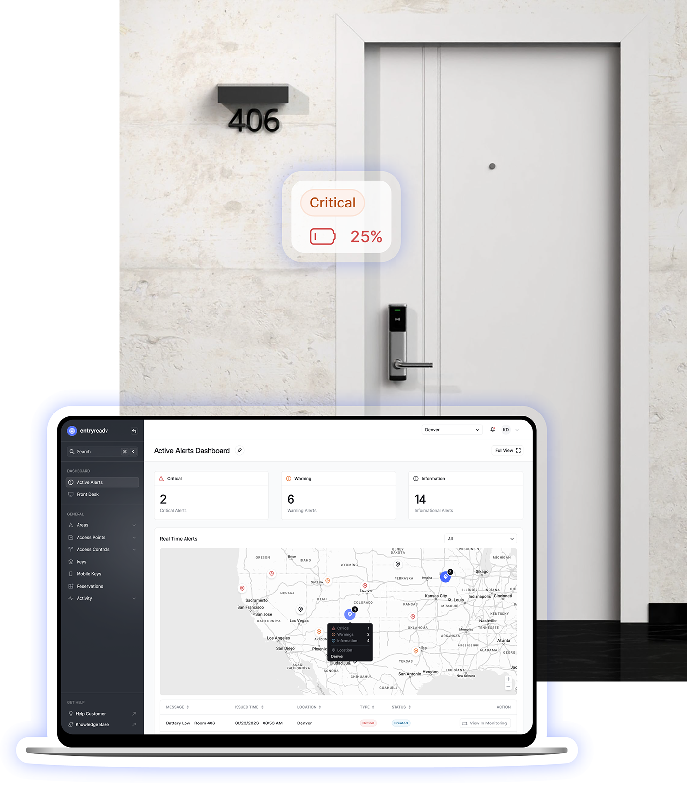 Elevate Hotel Access Control with EntryReady Cloud™