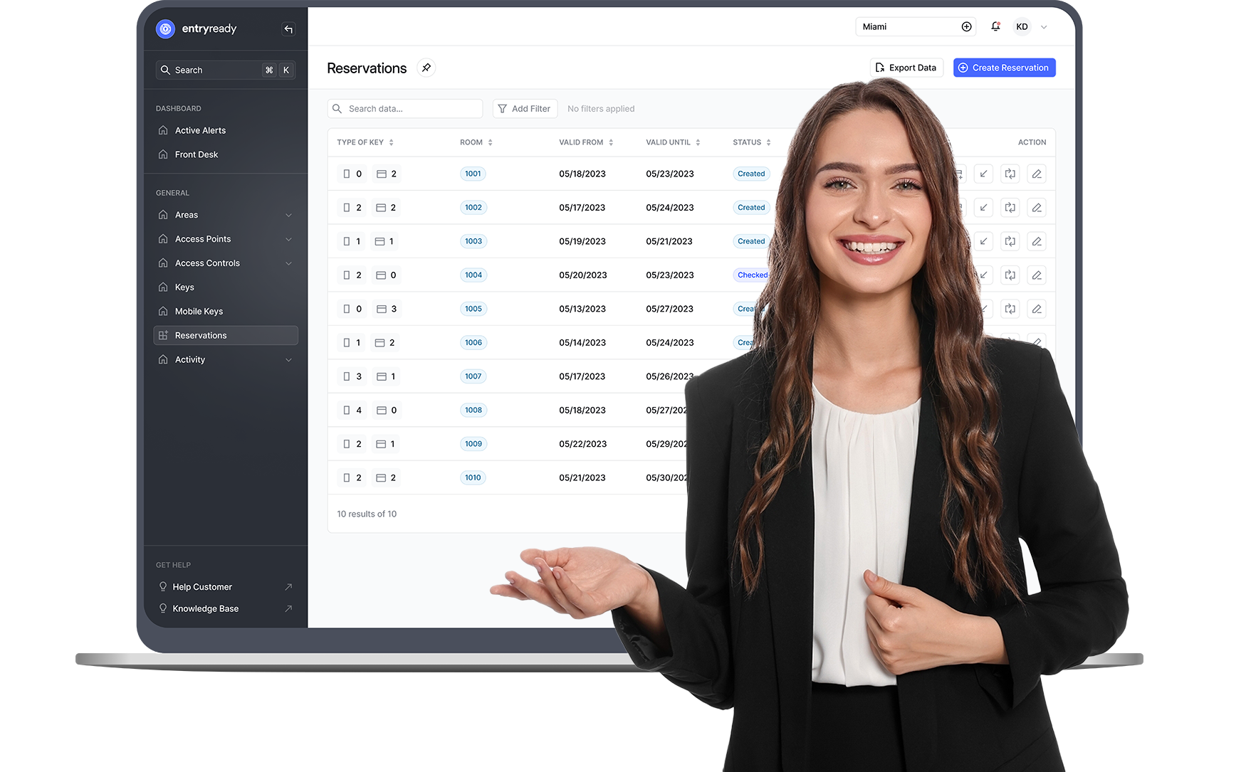 Hotel Access Control Management | EntryReady Smart Locks